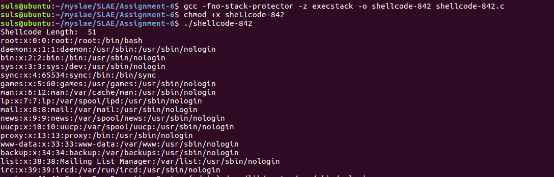 SLAE Assignment 6 – Polymorphic Shellcode – suls.co.uk