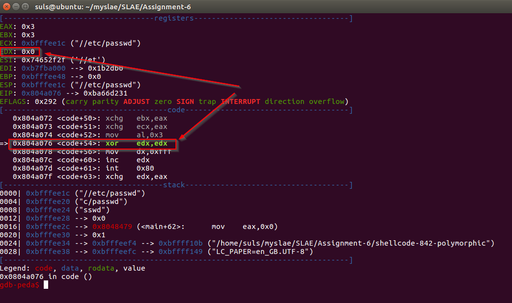 SLAE Assignment 6 – Polymorphic Shellcode – suls.co.uk